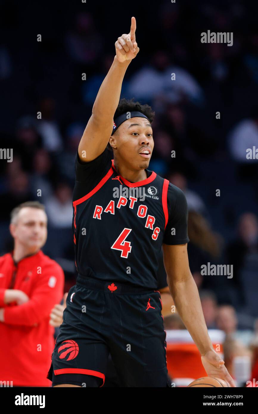 Toronto Raptors forward Scottie Barnes directs the offense during the ...