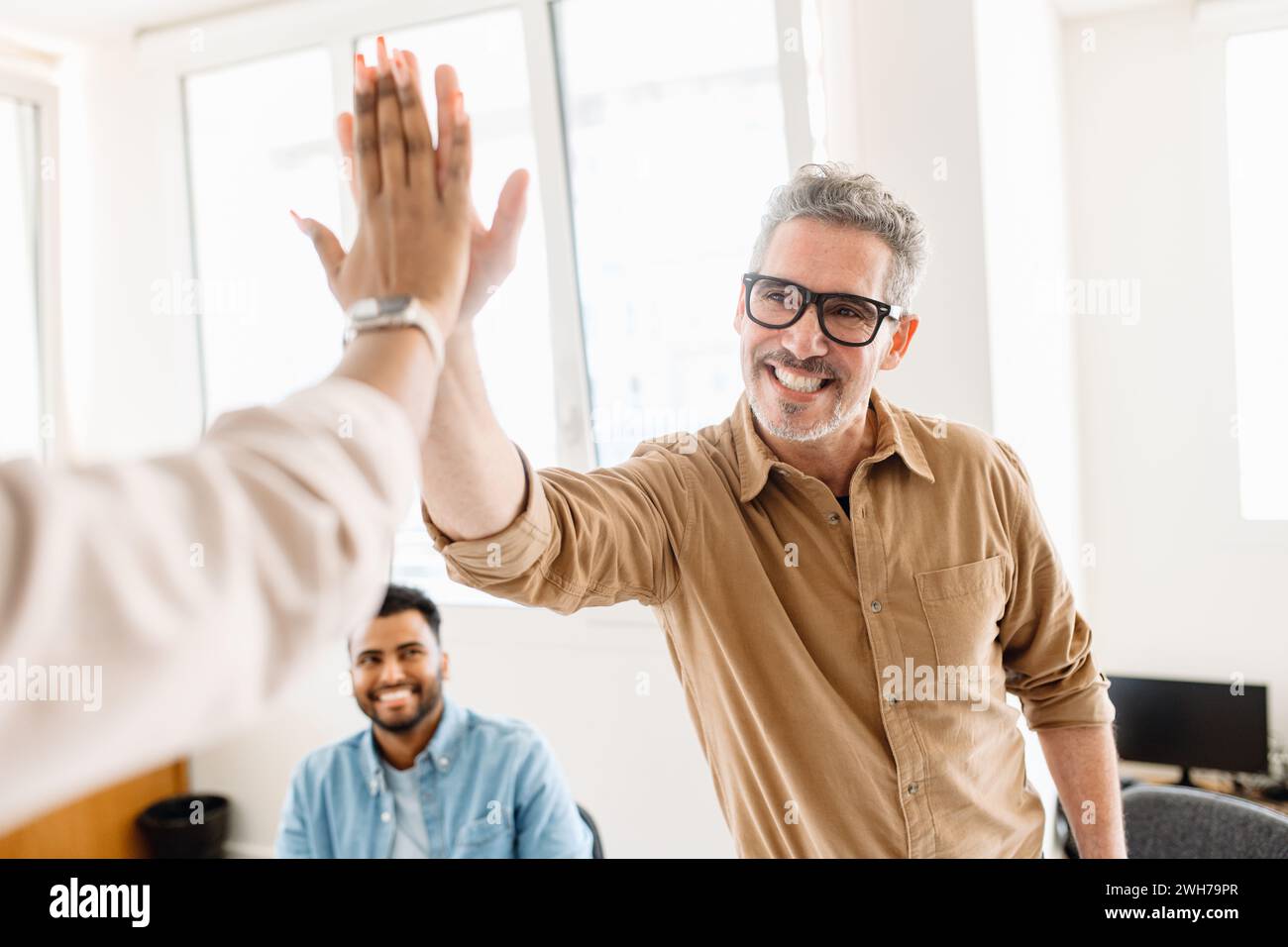 Team centric atmosphere hi-res stock photography and images - Alamy