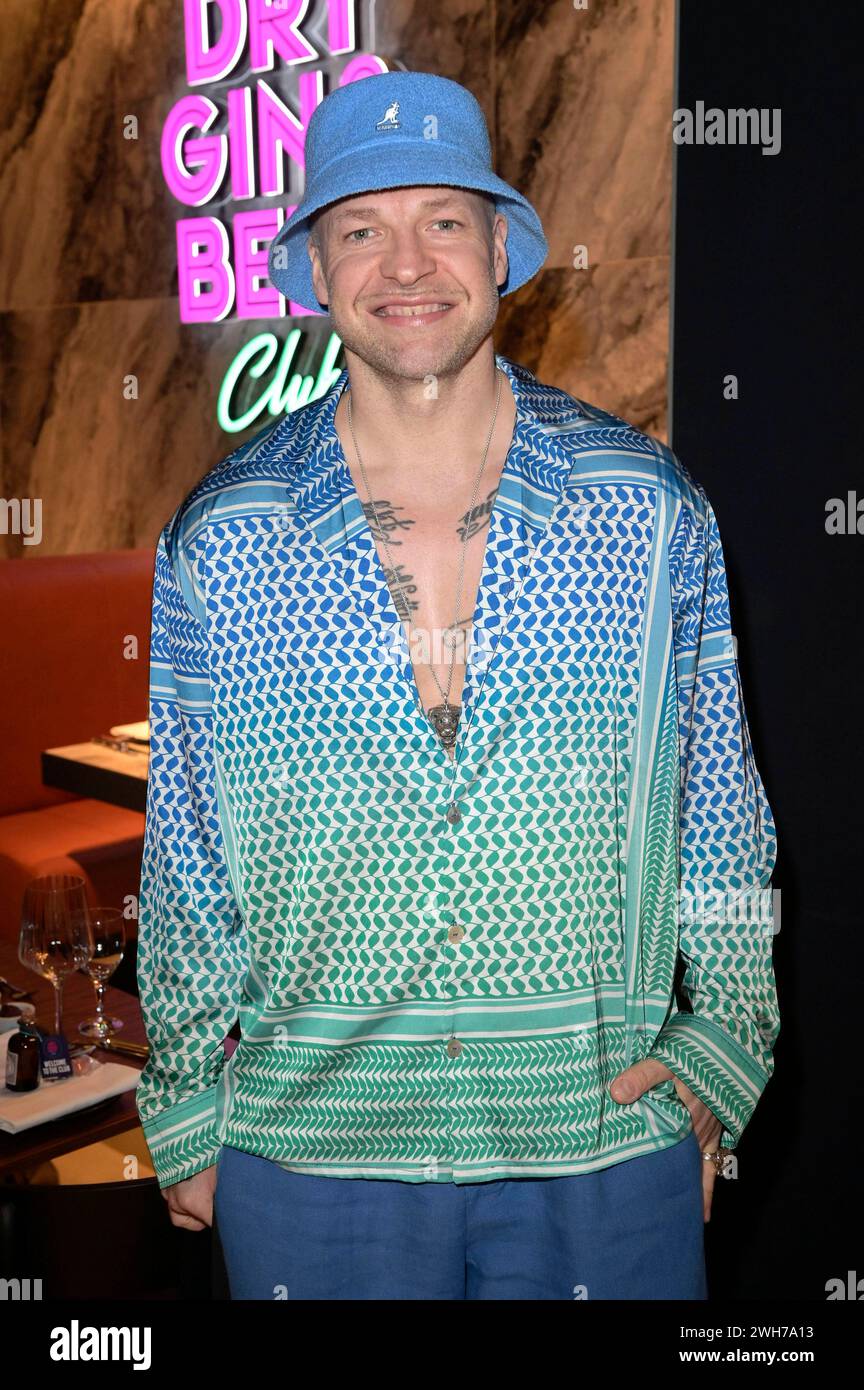 Mateo Jaschik von Culcha Candela bei der Eröffnung des Restaurants The ...