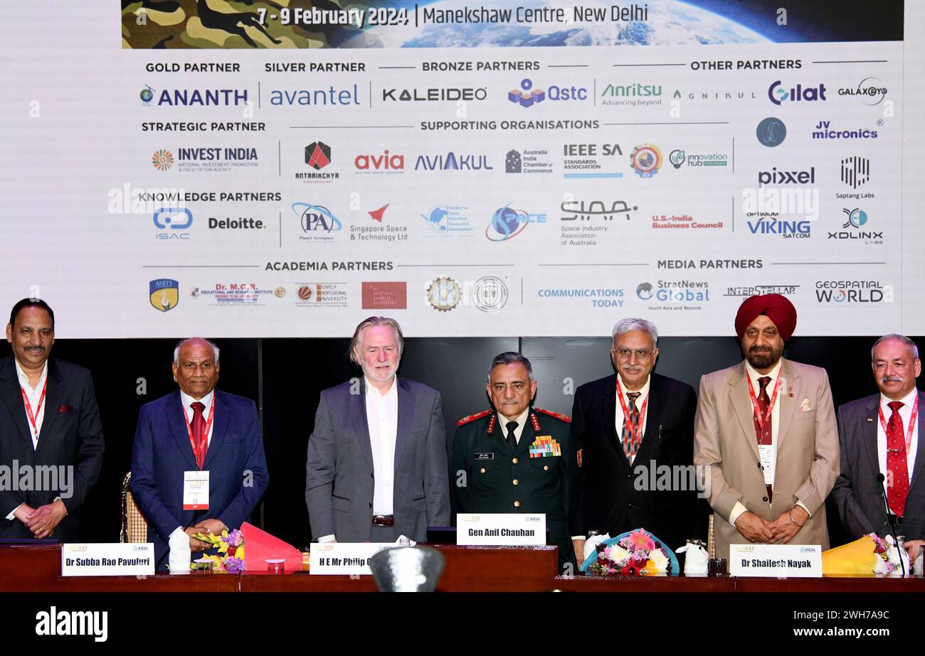 New Delhi, India. 07th Feb, 2024. New Delhi, Feb 07 (ANI): Chief of ...