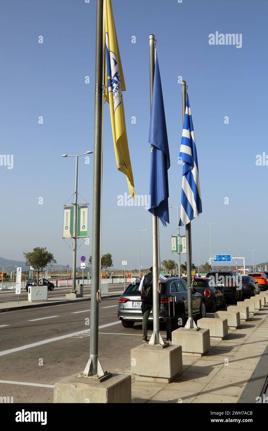 Athens Greece Athens International Airport (AIA) Eleftherios Venizelos ...