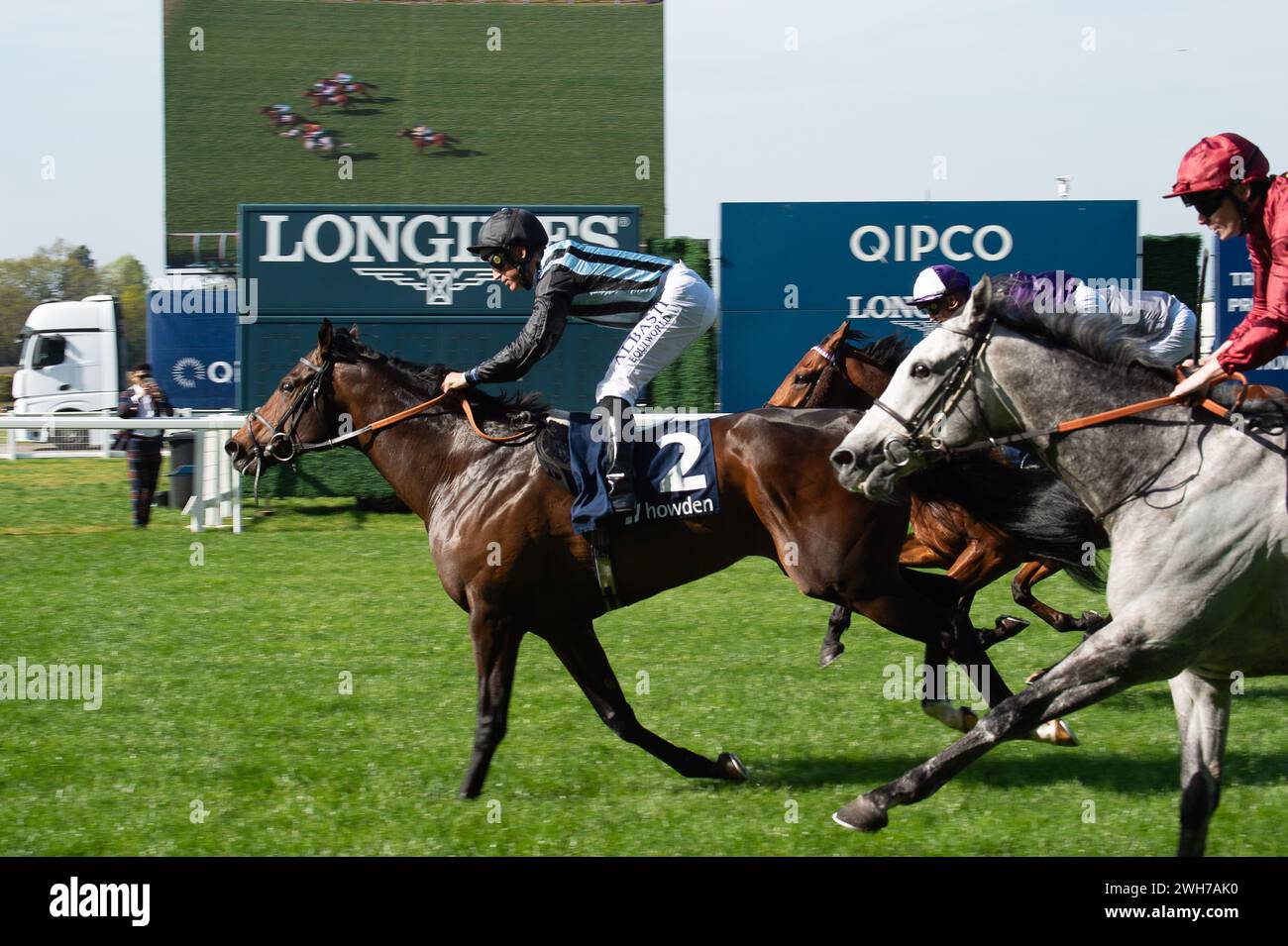 Ascot, Berkshire, UK. 3rd May, 2023. Horse Chindit ridden by jockey Pat ...