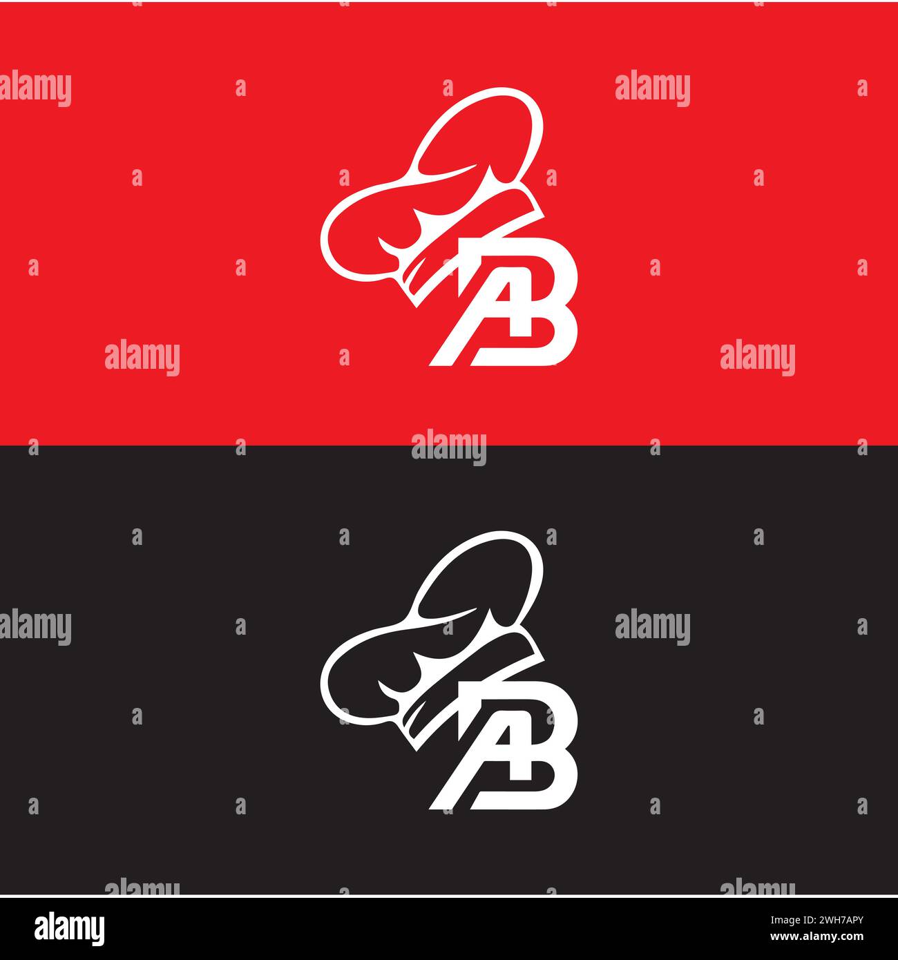 Ab vector logo Stock Vector Images - Alamy
