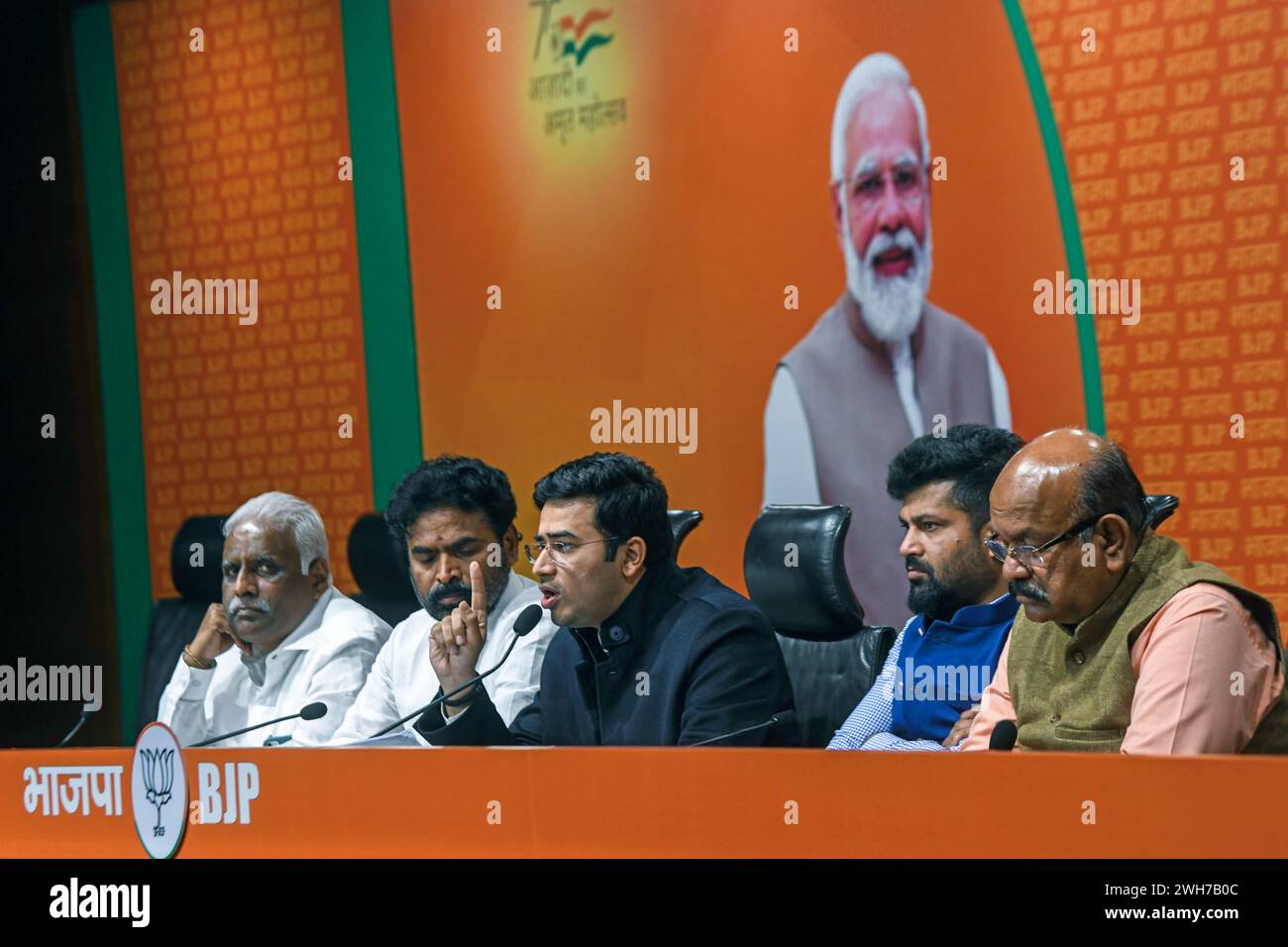 New Delhi, India. 07th Feb, 2024. New Delhi, Feb 07 (ANI): Bharatiya ...