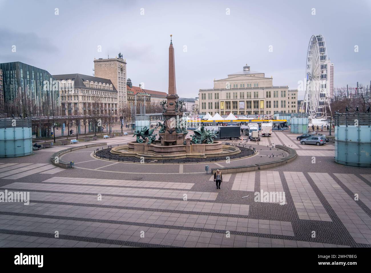 Fan Zone Augustusplatz zur UEFA EURO 2024Ã in Leipzig: Ein zentraler ...