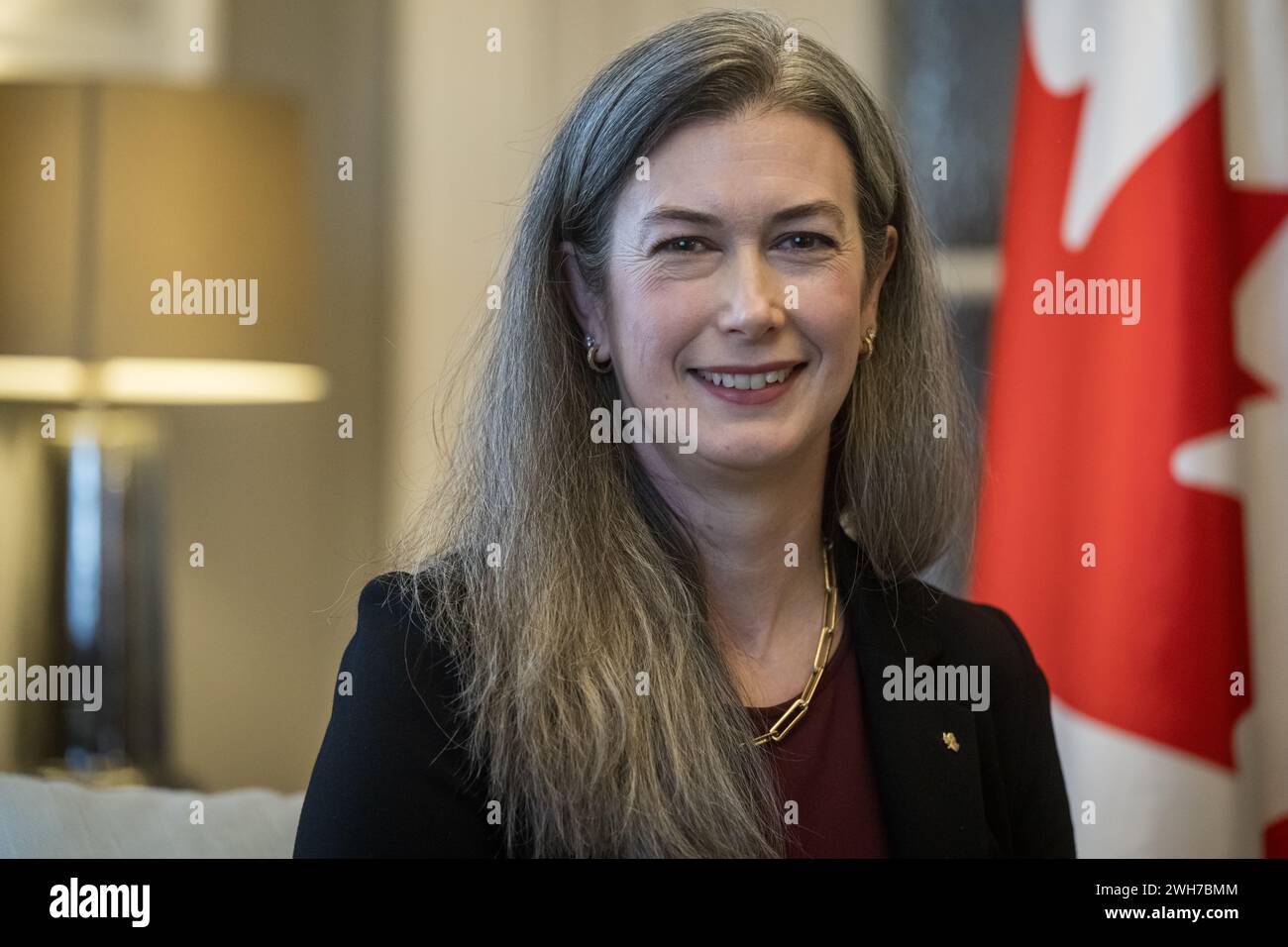 Prague, Czech Republic. 05th Feb, 2024. Canadian Ambassador to the ...