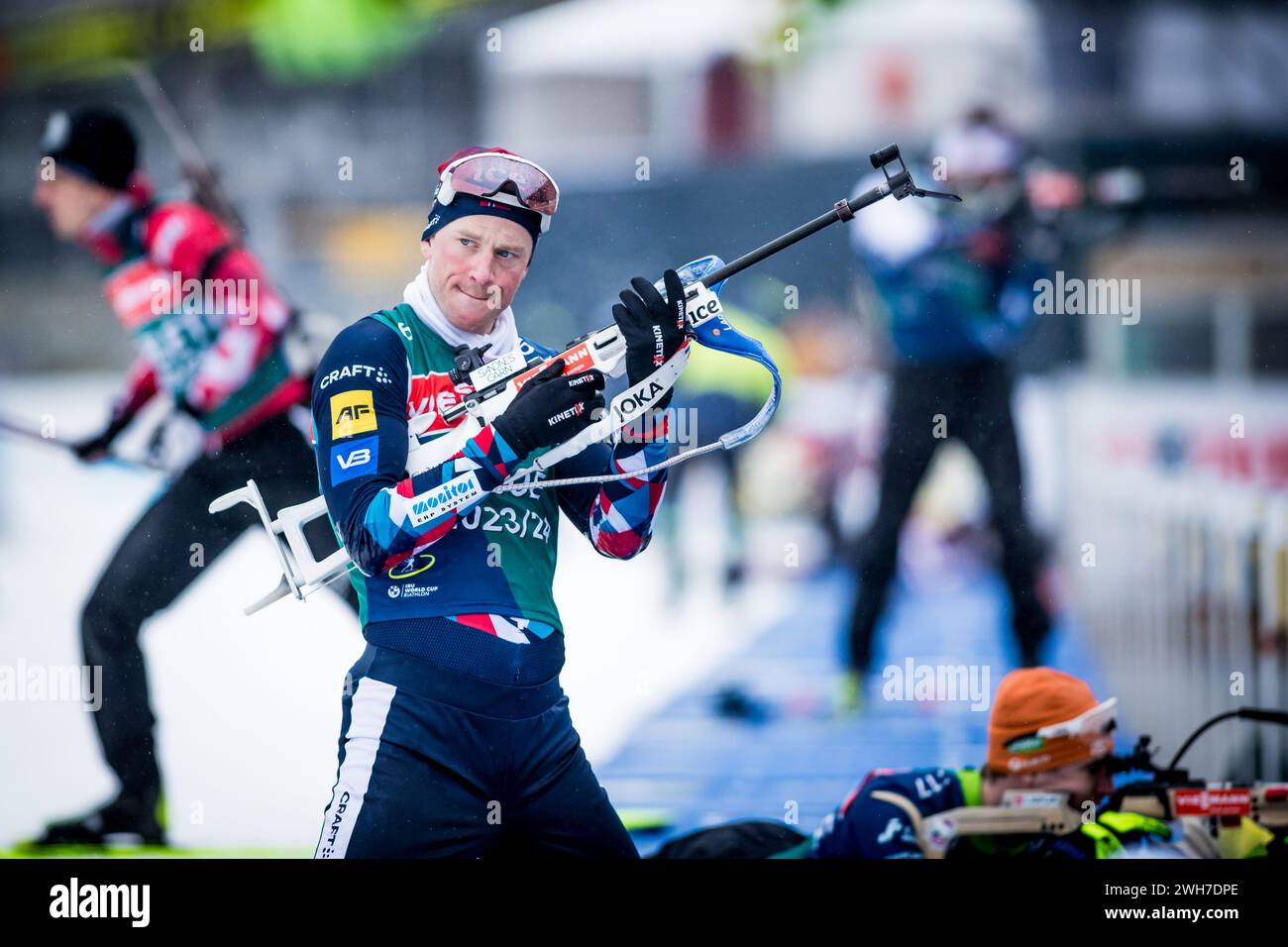 Tarjei Bo of Norway during a training session in the free day program ...