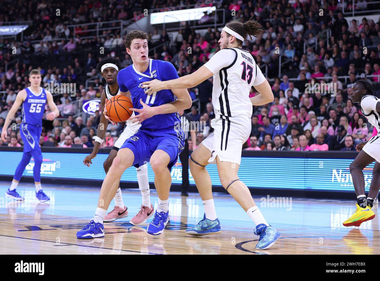 PROVIDENCE, RI - FEBRUARY 07: Creighton Bluejays center Ryan ...