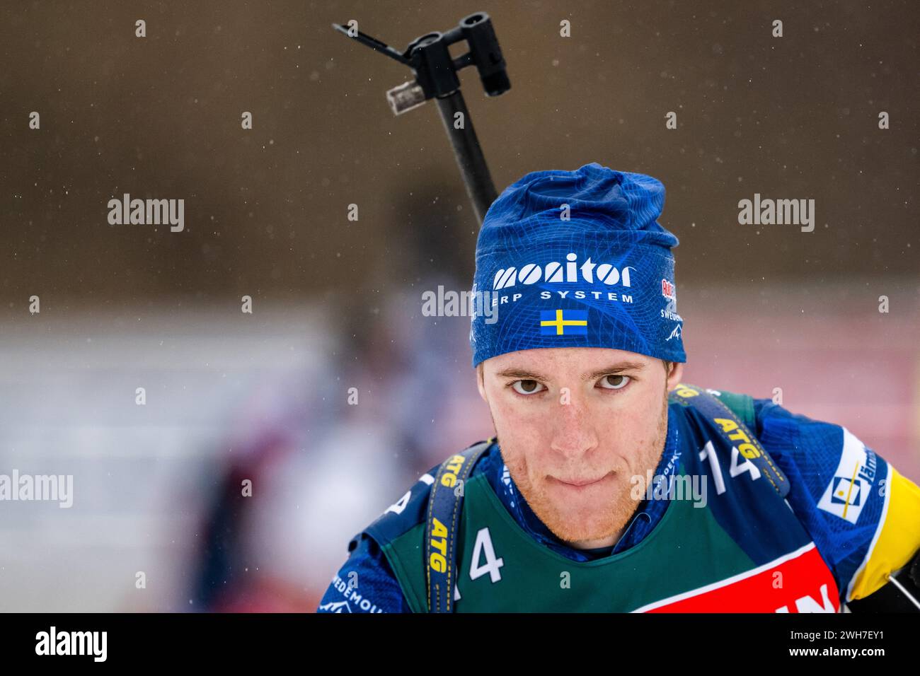 Sebastian Samuelsson of, Sweden. , . at a training session during the ...