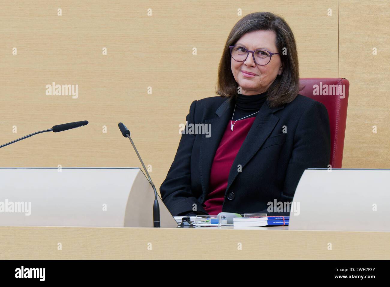 Ilse Aigner, CSU. 10. Plenarsitzung des Bayerischen Landtags ...