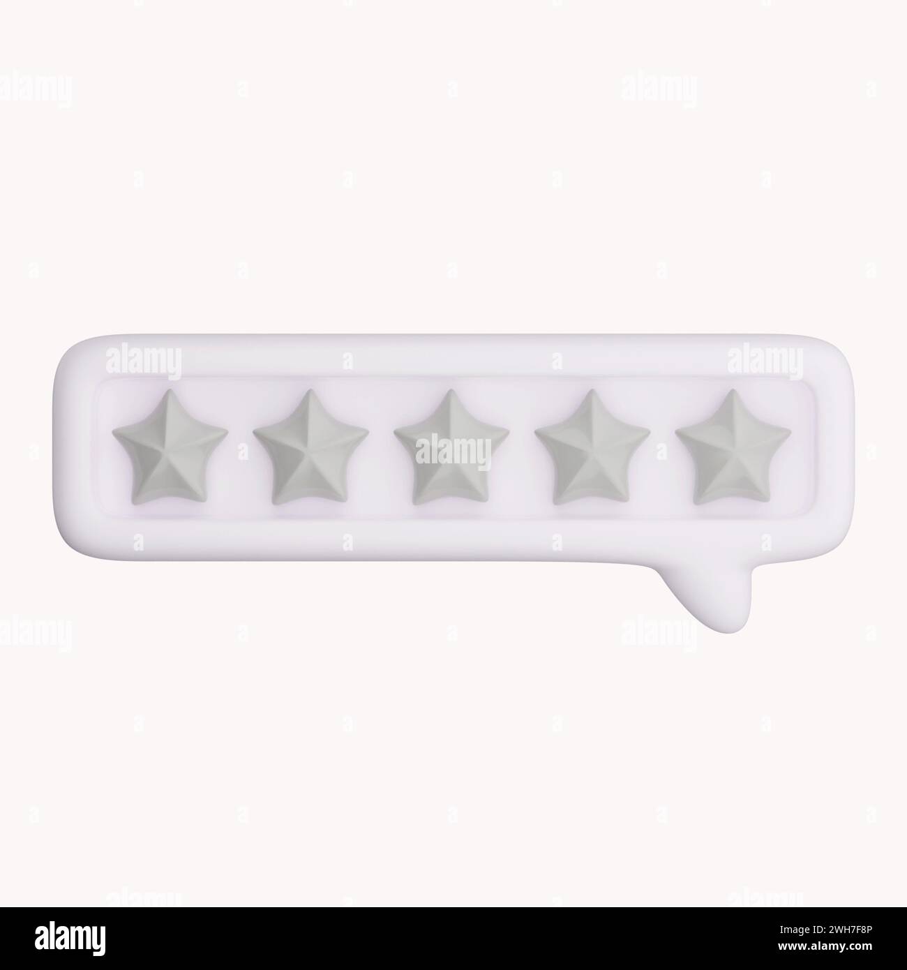 3d bubble rating for satisfaction. 3d 5 star for quality customer ...