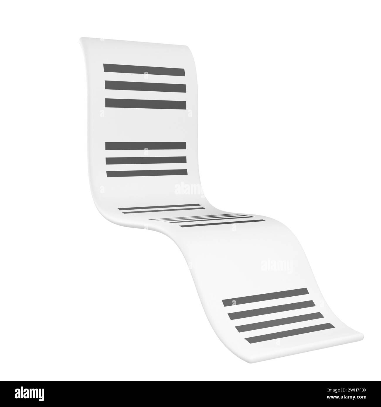 3d Payment check. Buying financial invoice bill purchasing calculate ...