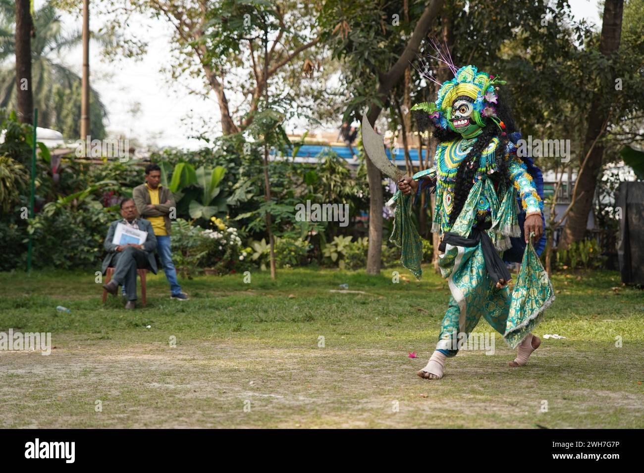 Chhau dance hi-res stock photography and images - Alamy