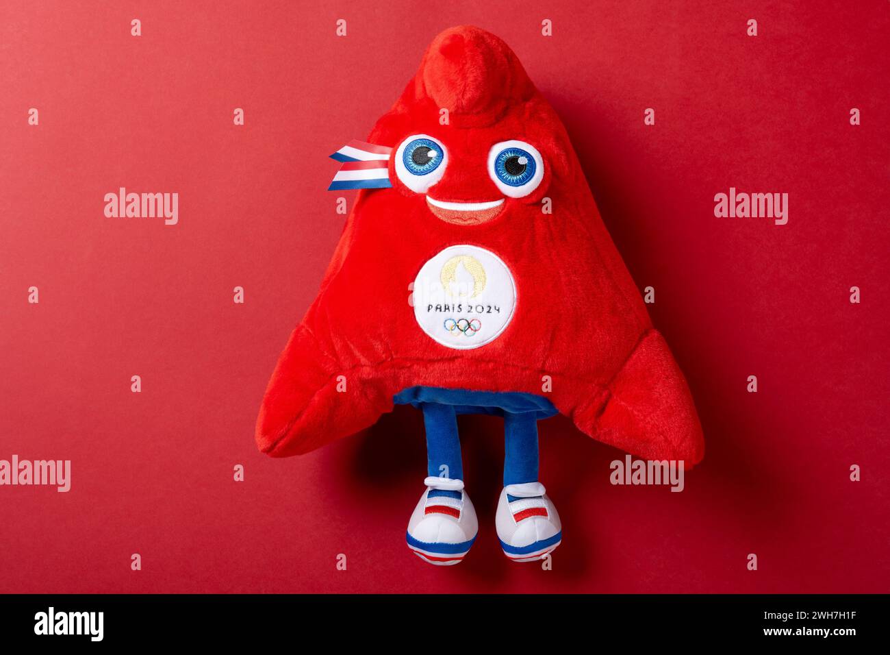 Paris olympic games 2024 mascot hi-res stock photography and images - Alamy