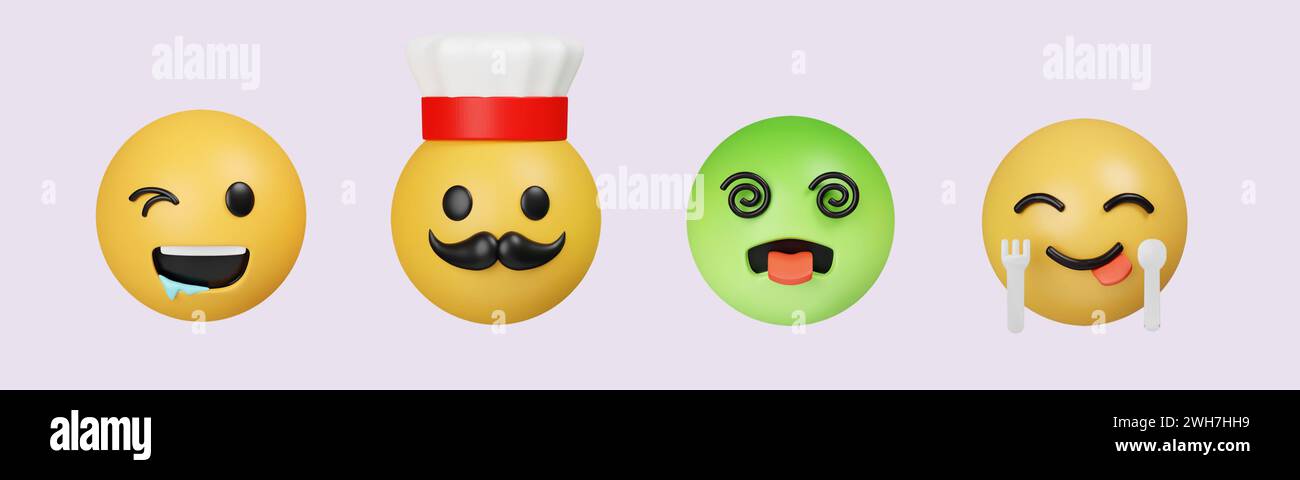 Goofy emoji hi-res stock photography and images - Alamy