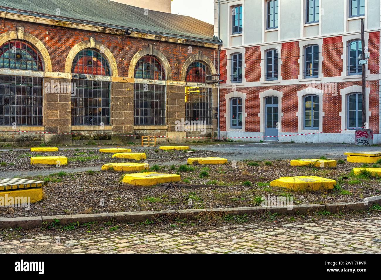 Glimpses of the exhibition spaces of the meeting rooms and workshops in ...