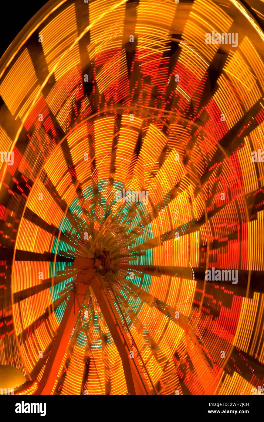 Ferris wheel, Oregon State Fair, Salem, Oregon Stock Photo - Alamy
