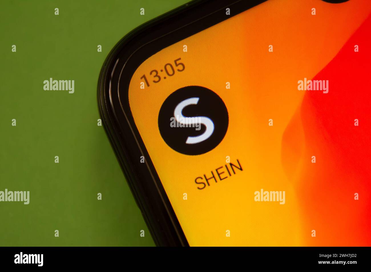 Shein mobile app on phone screen. Afyonkarahisar, Turkey - February 6 ...