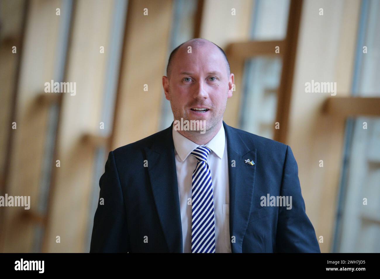 Edinburgh Scotland, UK 08 February 2024. Cabinet Secretary for ...