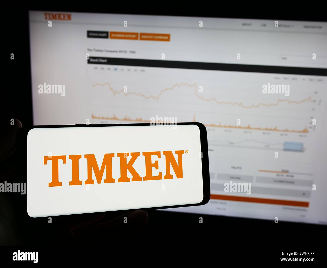 Timken logo hi-res stock photography and images - Alamy
