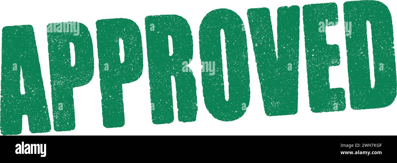 Approve approval approved stamp hi-res stock photography and images - Alamy
