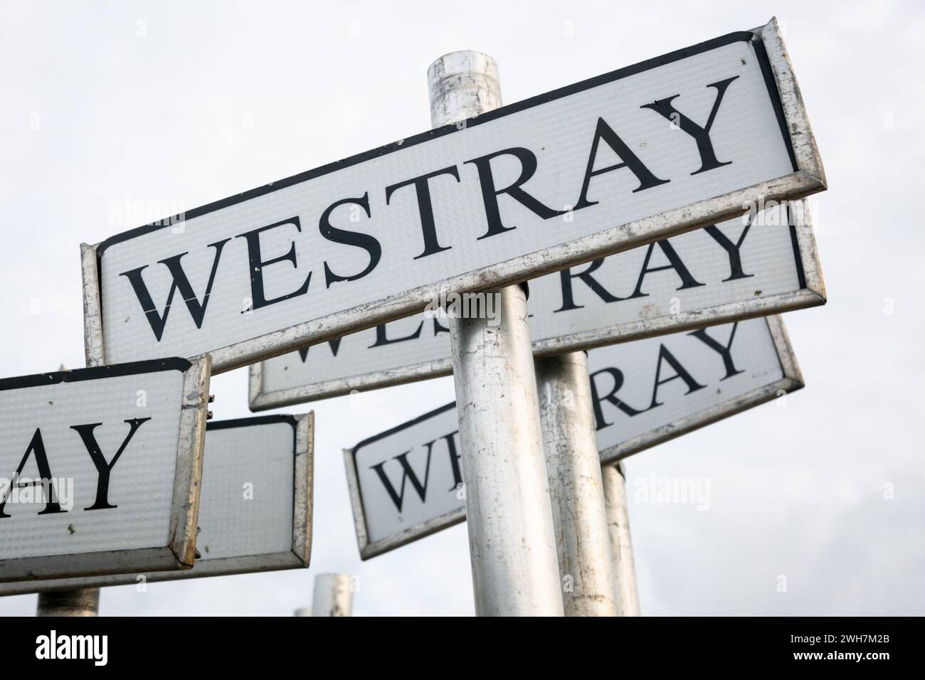 Orkney island signs hi-res stock photography and images - Alamy