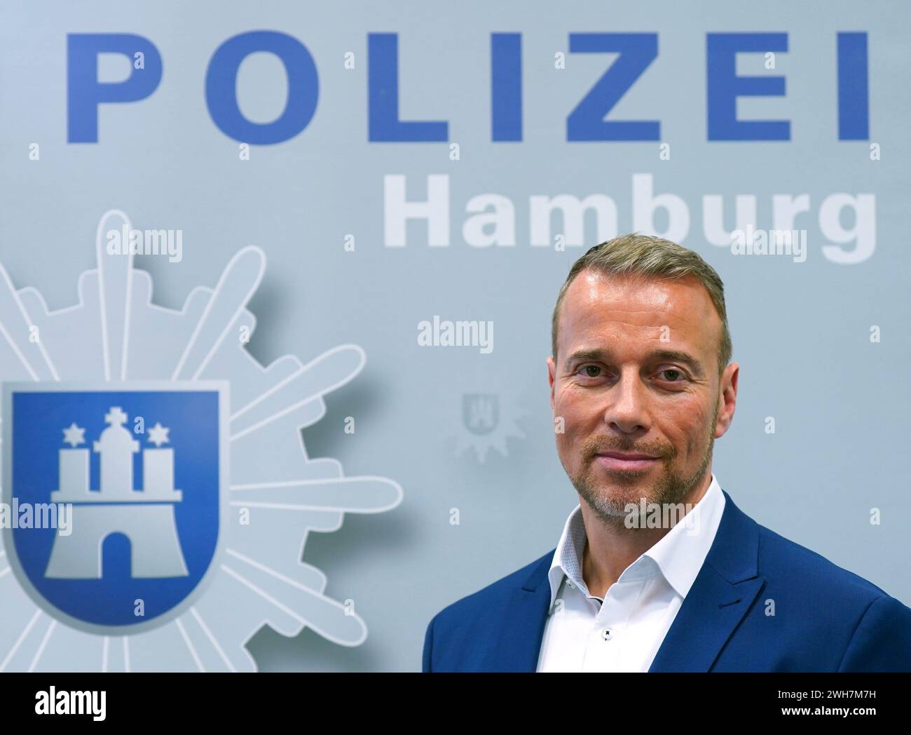 Hamburg, Germany. 08th Feb, 2024. Jan Hieber, Head of the State ...