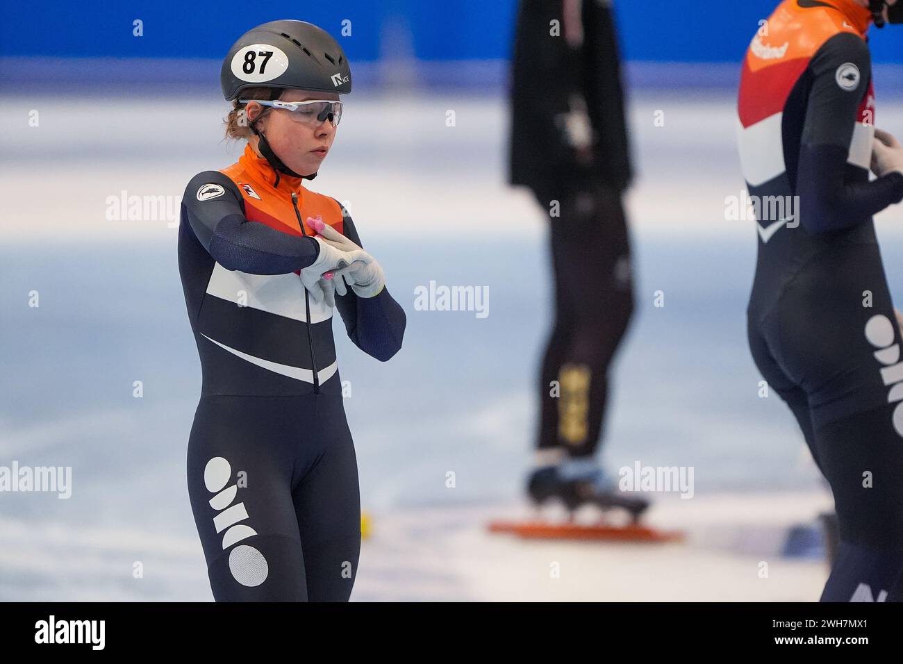 Dresden, Germany. 08th Feb, 2024. DRESDEN, GERMANY - FEBRUARY 8: Diede ...