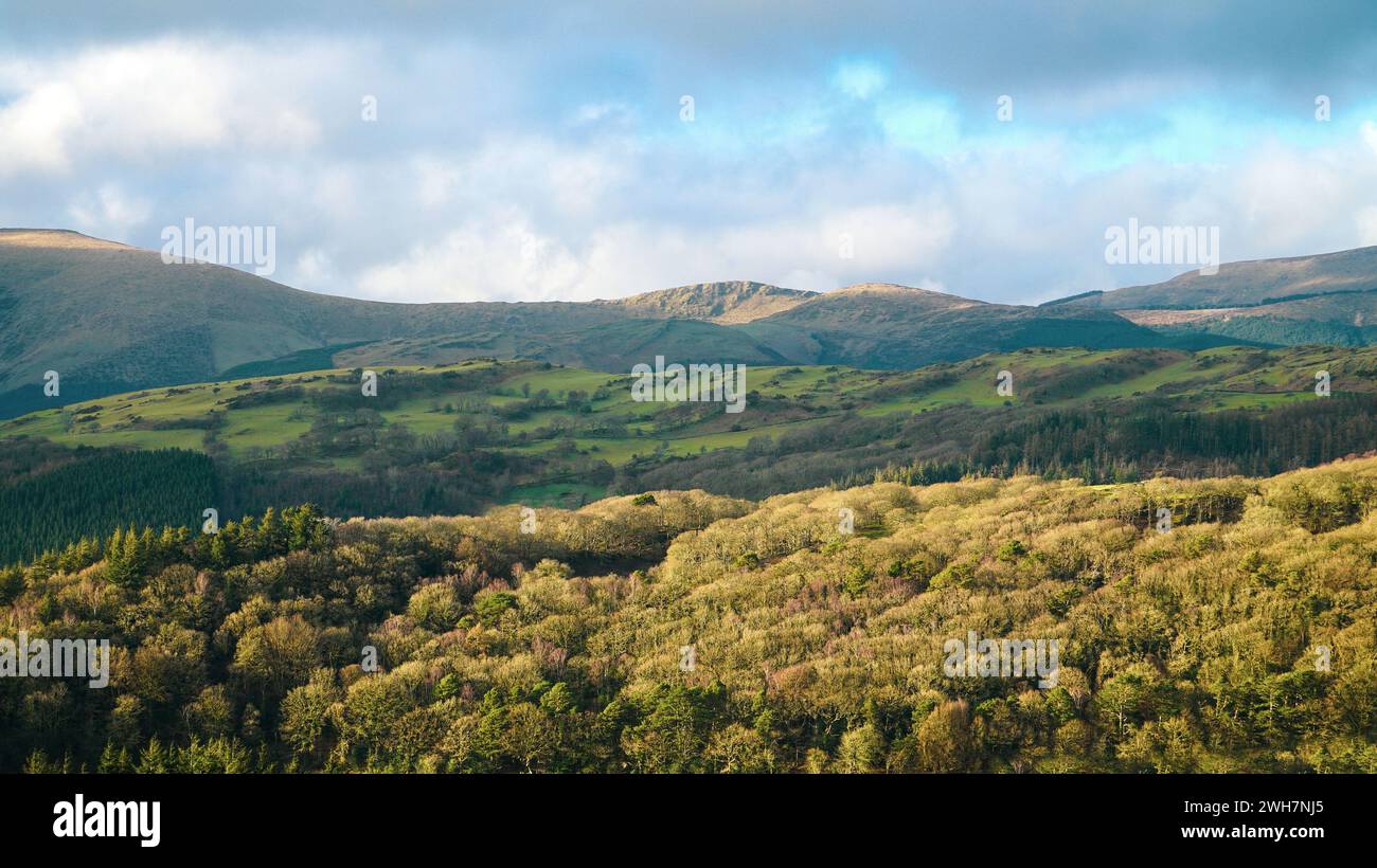 Cader Idris Mountain Range Stock Photo - Alamy
