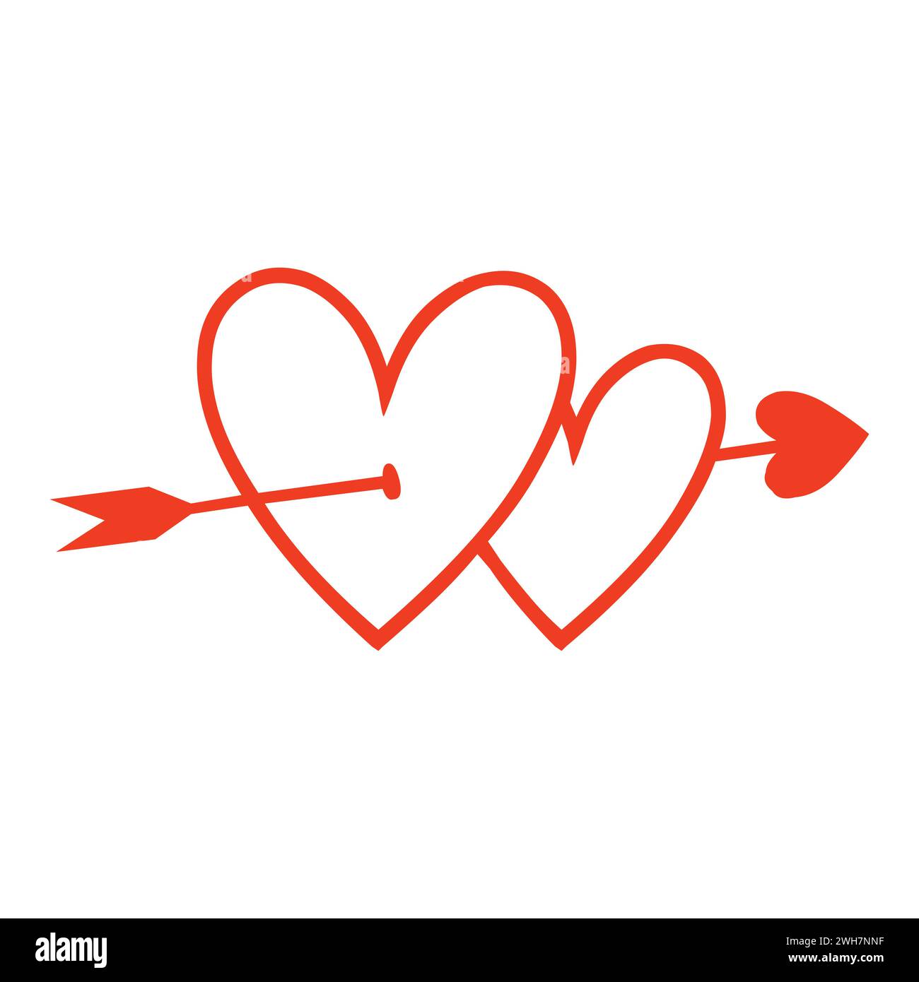 Couple target arrow Cut Out Stock Images & Pictures - Alamy