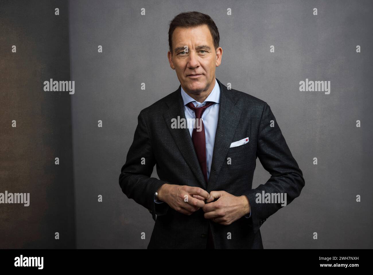 Cast member Clive Owen poses for a portrait to promote the AMC ...