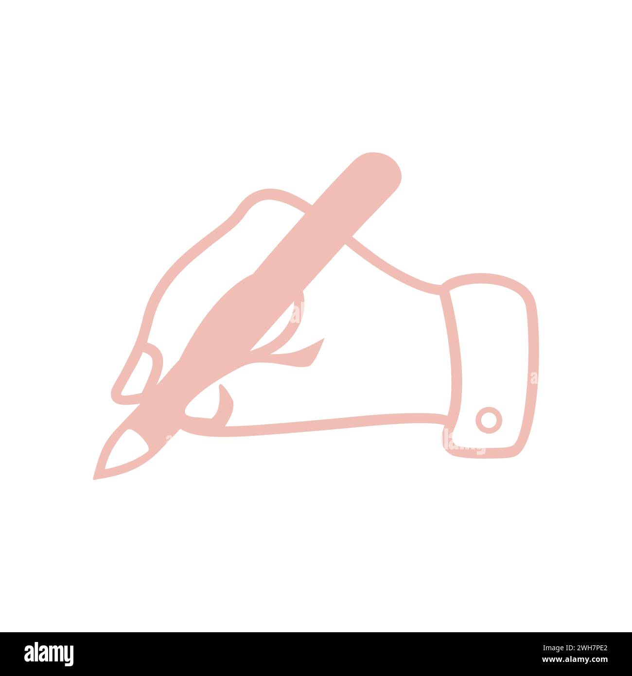 Writing Hand Icon Stock Vector Image & Art - Alamy