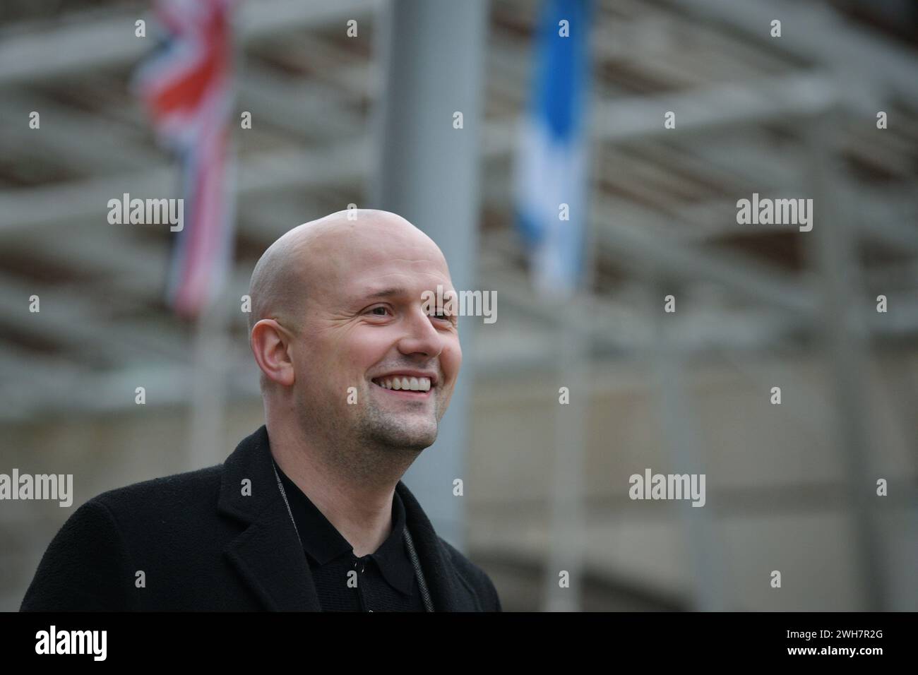 Edinburgh Scotland, UK 08 February 2024. Stephen Flynn Member of ...