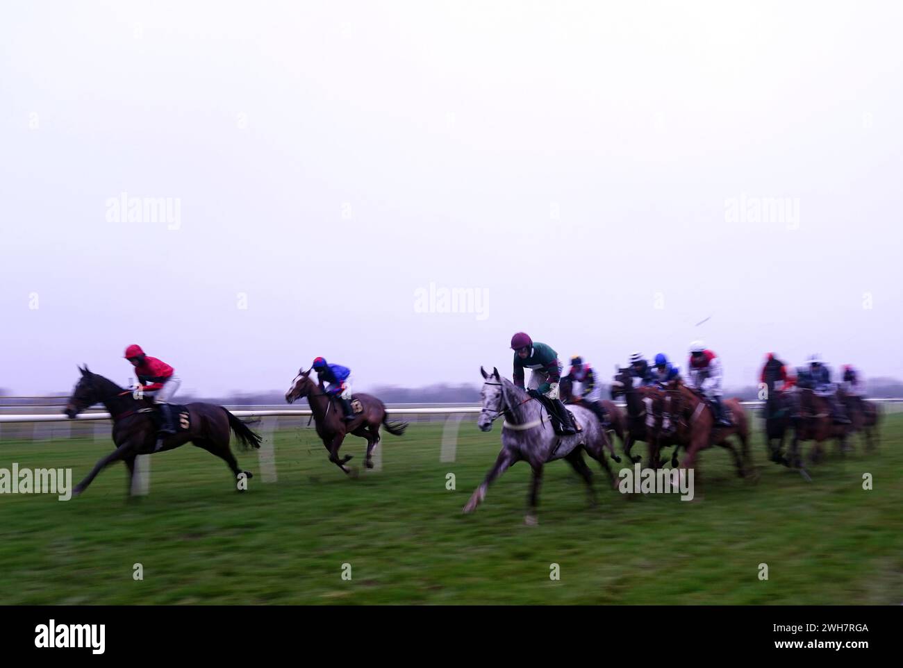 Runners and riders in the PHP Architects Open National Hunt Flat Race ...