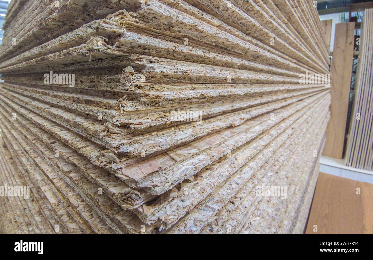 Chipboard building boards on hi-res stock photography and images - Alamy