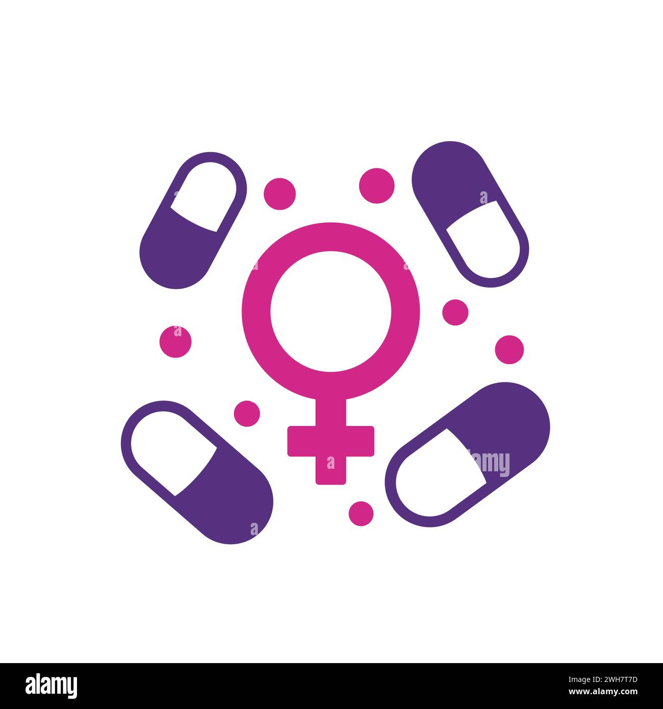 Hormone replacement therapy medical Cut Out Stock Images & Pictures - Alamy