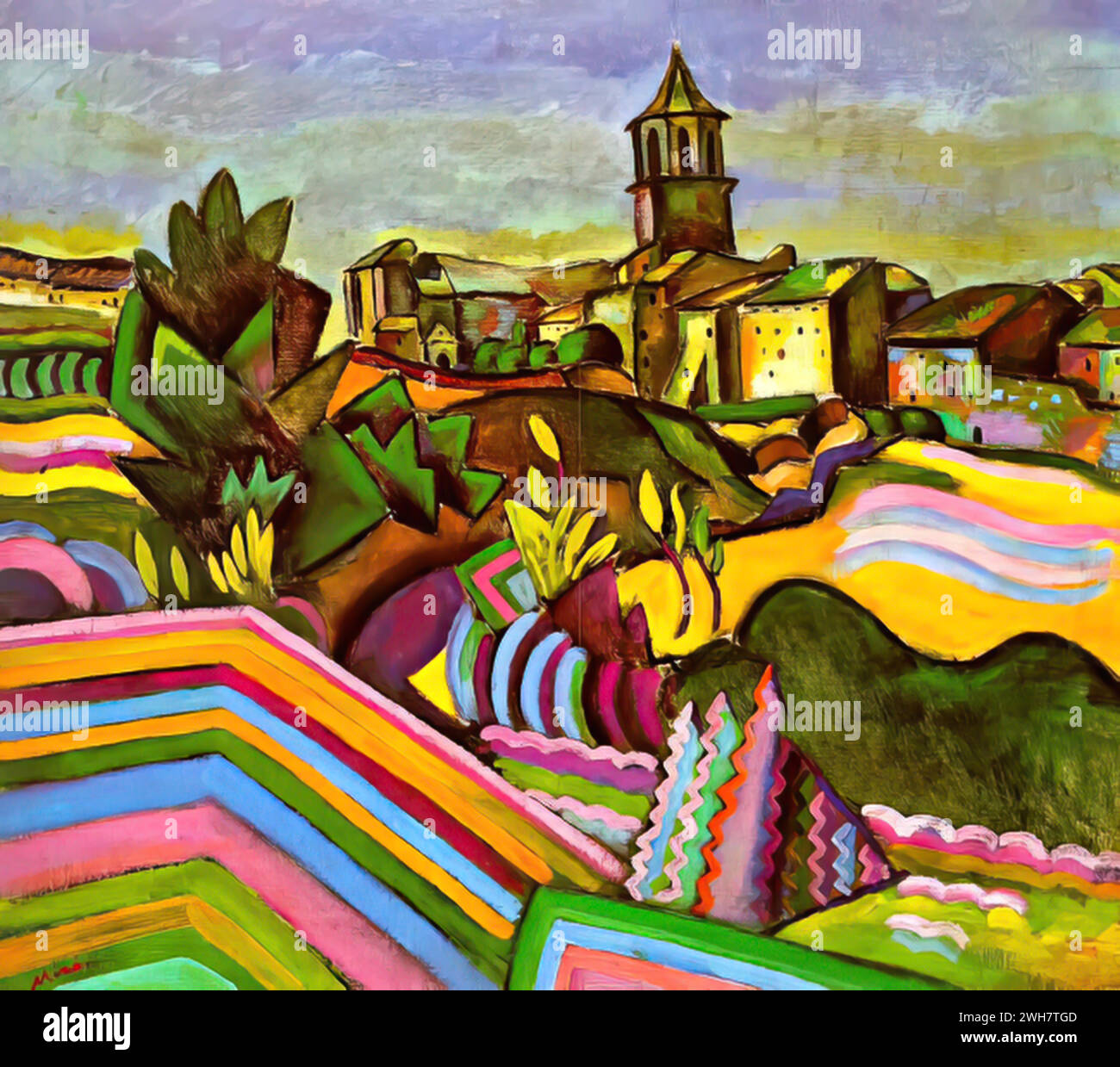 Village symbolism Stock Vector Images - Alamy