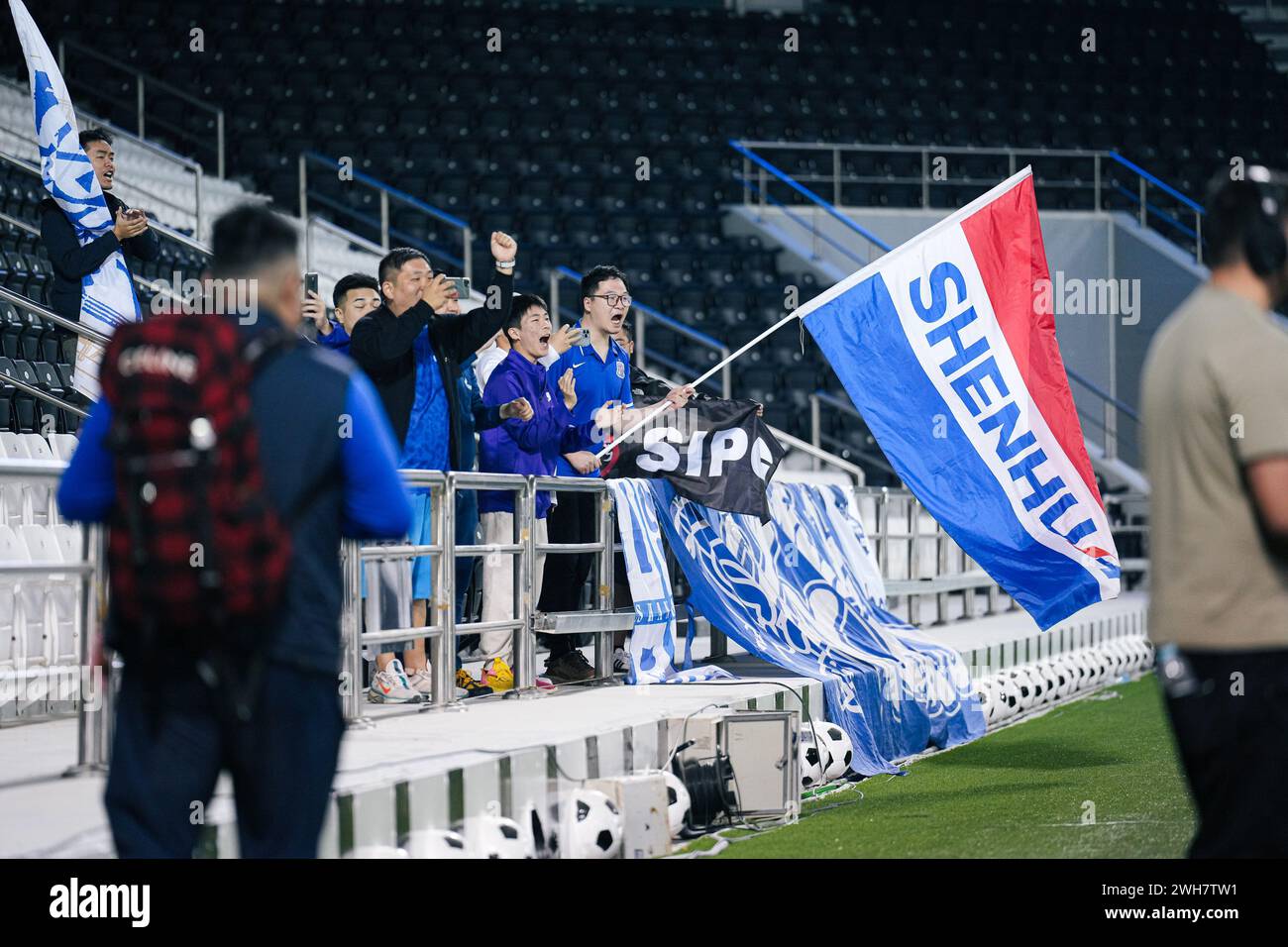 Doha, Qatar. 18 January, 2024. Shanghai Shenhua VS Zenit FC：EQUALITY ...