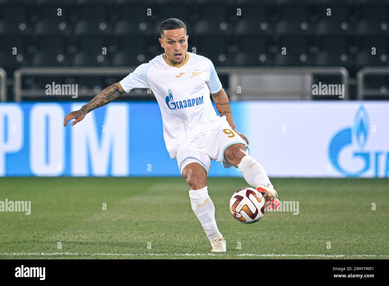 Doha, Qatar. 18 January, 2024. Shanghai Shenhua VS Zenit FC：EQUALITY ...