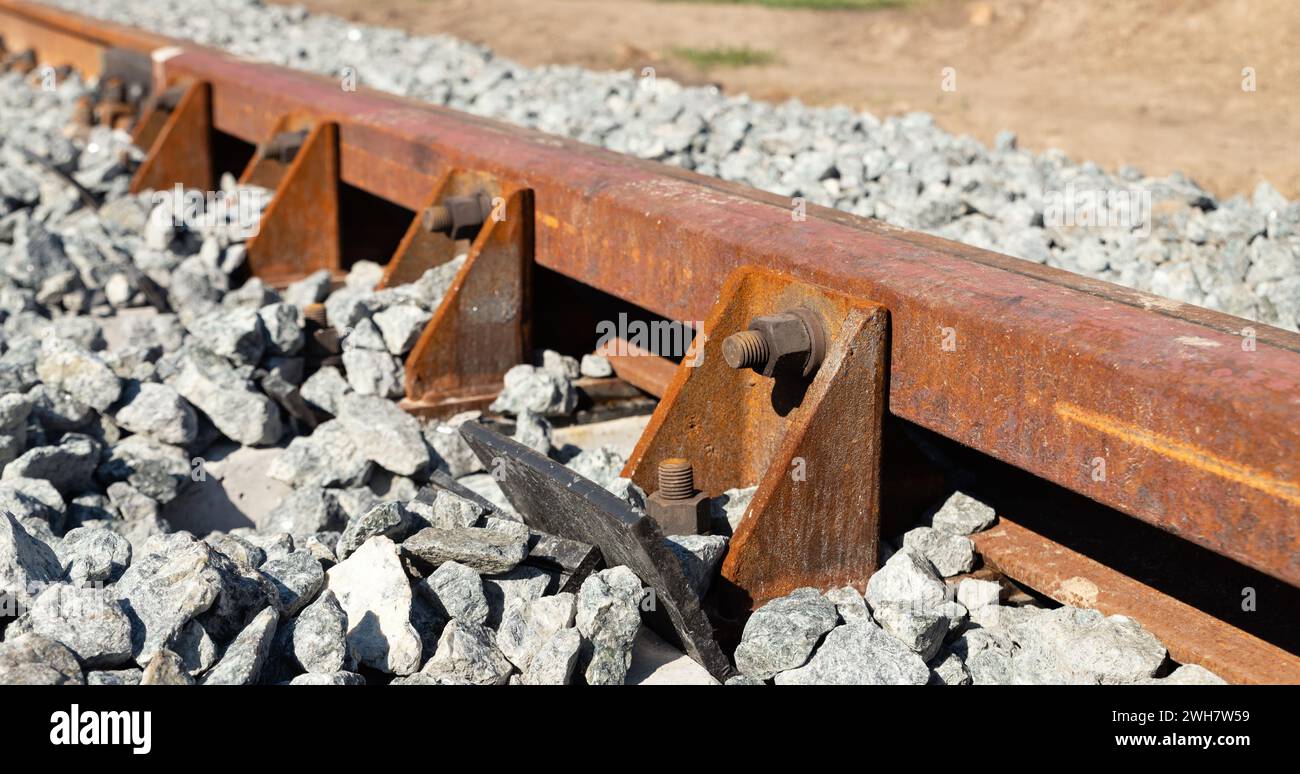 Rail repair hi-res stock photography and images - Alamy
