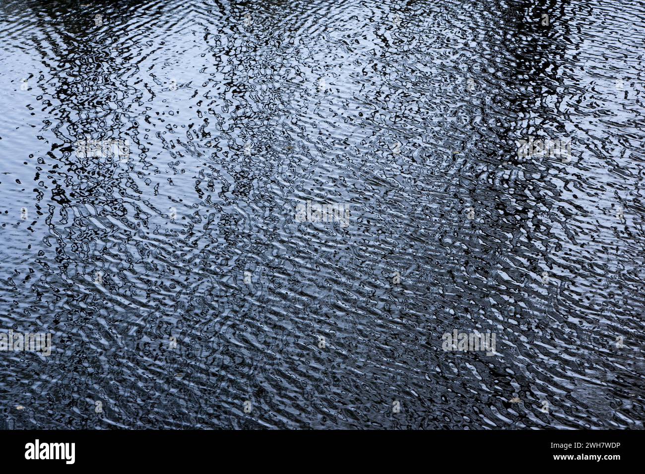 Structures of a water surface Stock Photo - Alamy