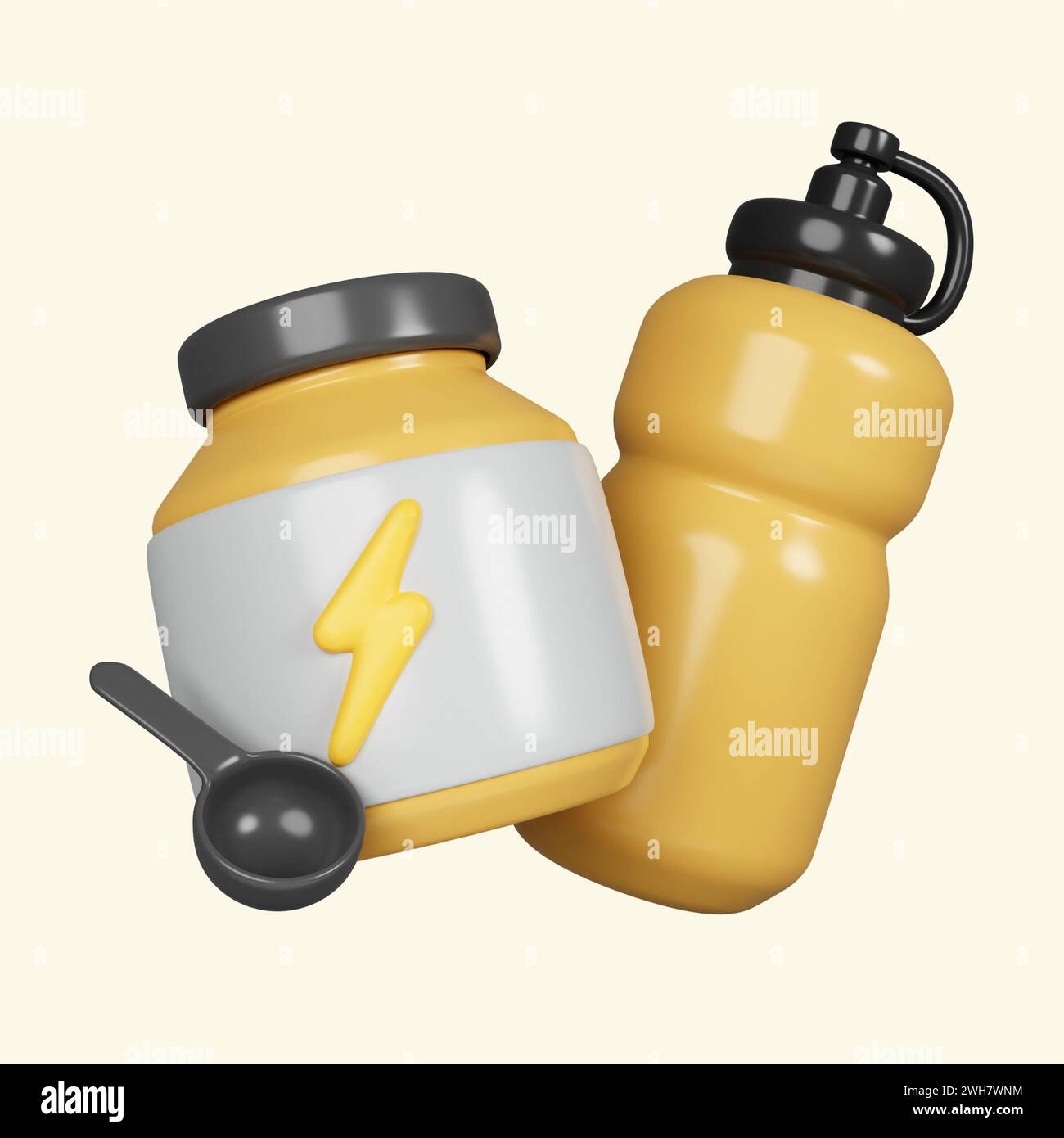 Supplement tub rendering hi-res stock photography and images - Alamy