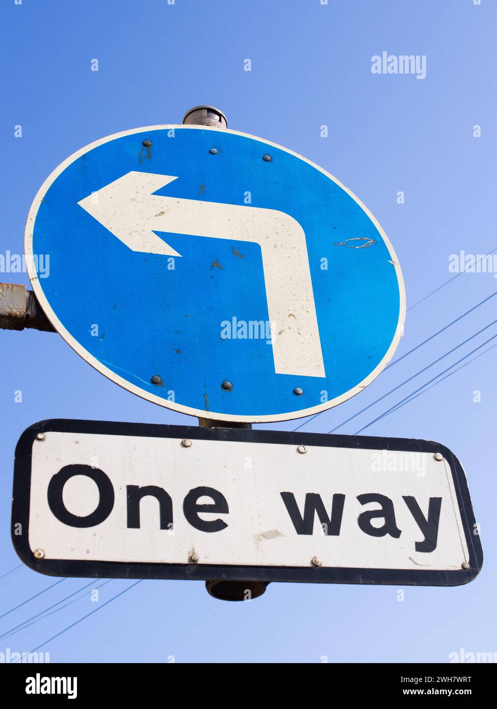Road Signs, England, United Kingdom Stock Photo - Alamy