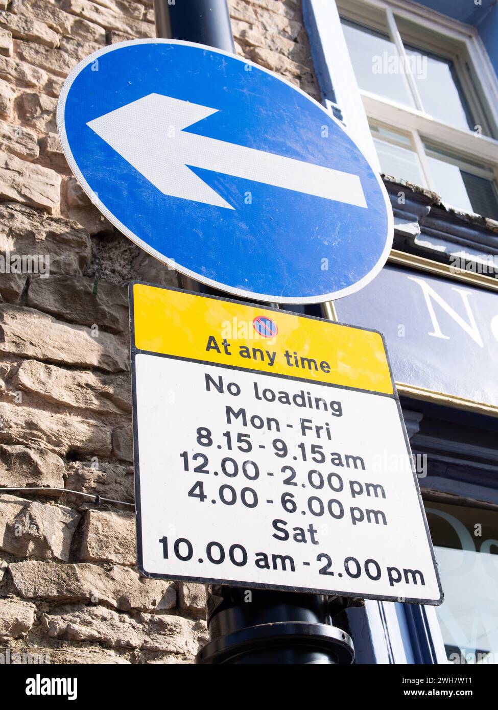Road Signs, England, United Kingdom Stock Photo - Alamy