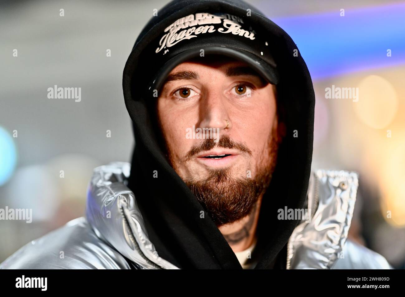 Mike Heiter at the return of the jungle camp candidates from the RTL ...