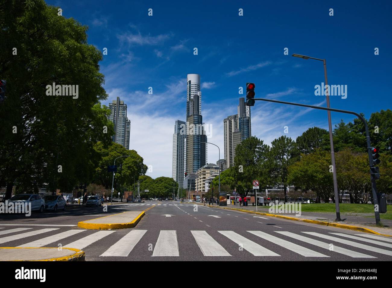 Puerto Madero riverfront area is a booming business/shopping district ...