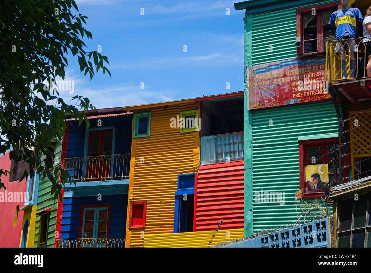 La Boca is a working-class area with colourful attractions near the ...