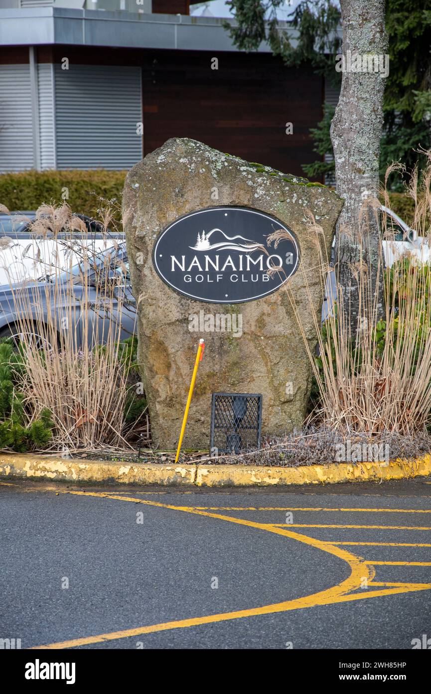 Golf course sign signs signage hi-res stock photography and images - Alamy