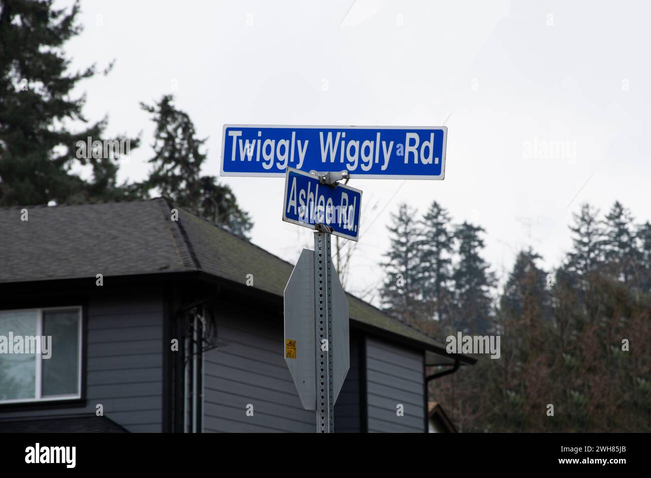 Funny road sign hi-res stock photography and images - Alamy