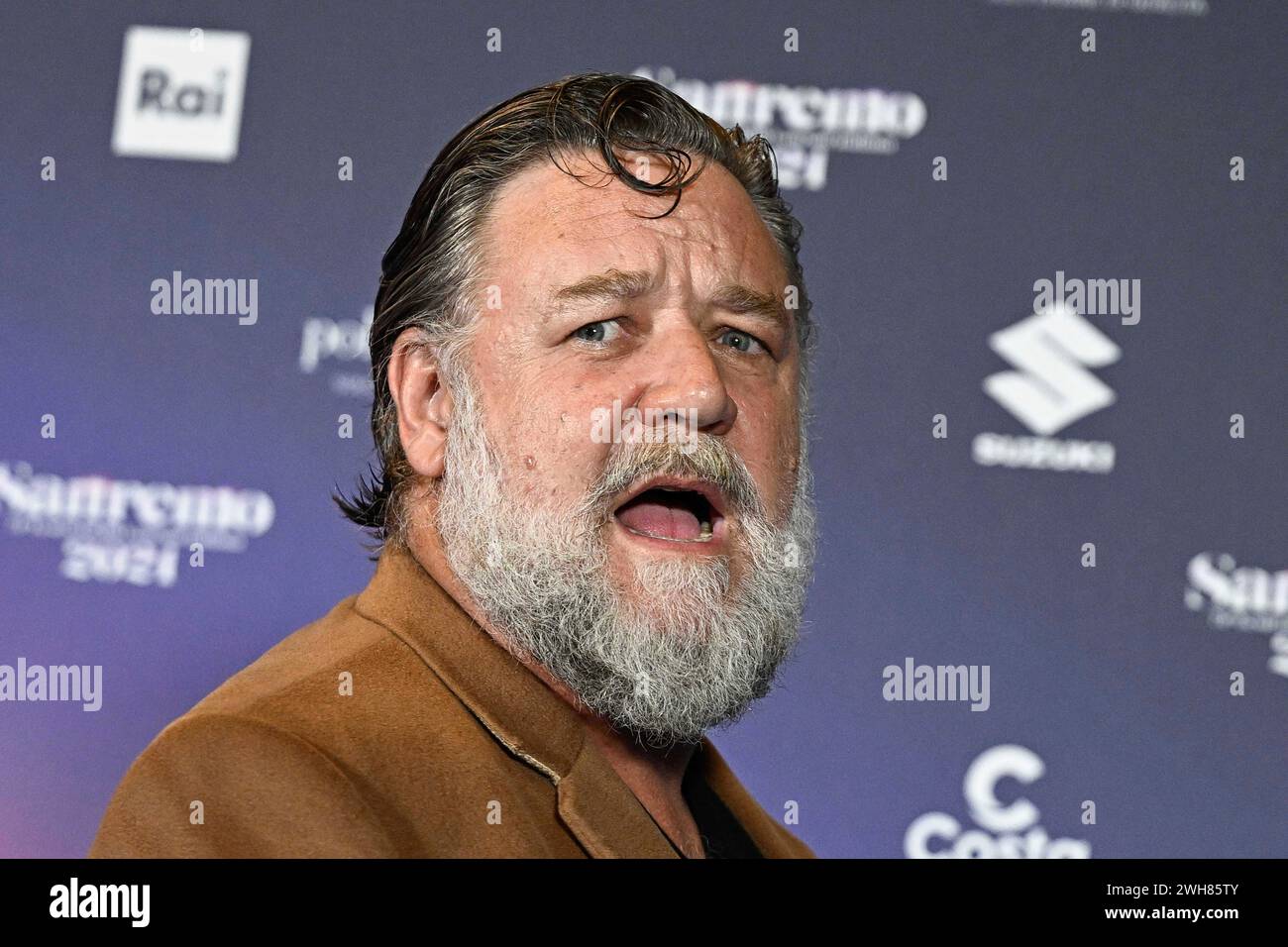 Actor Russell Crowe poses for a photocall during the 74th edition of ...